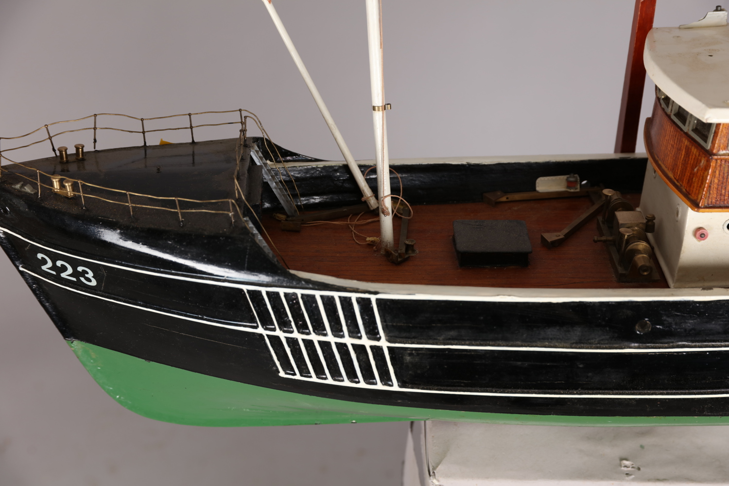 BÅTMODELL, FISKEKUTTER, 1900-tal | Auktion.se
